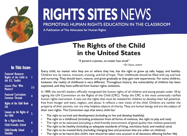 Rights Sites News: The Rights of the Child in the United States - The ...