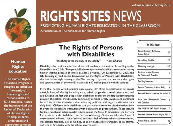 Rights Sites News: The Rights of Persons with Disabilities - The ...